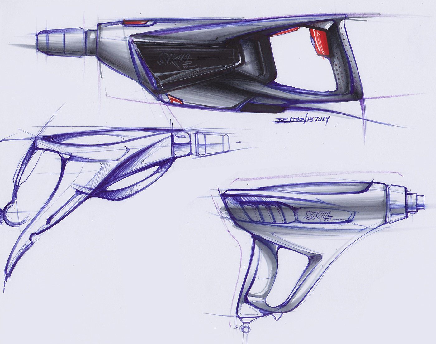 Product Design Sketches By Zion Hsieh At