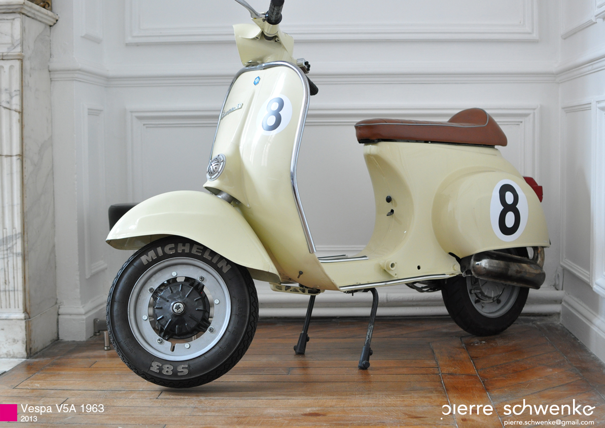 Vespa V5A 1963 by pierre schwenke at Coroflot.com