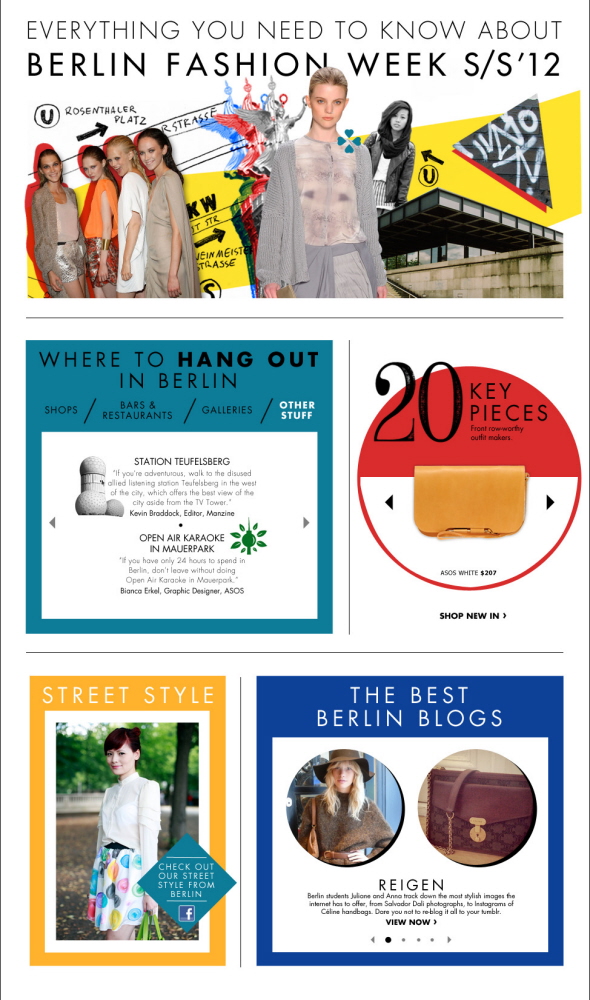 ASOS Interactive and Graphic Design by Shannon Catlett at Coroflot.com