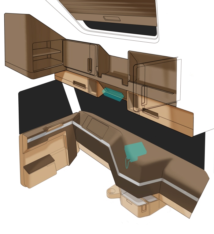 Volvo Trucks interior by Jung-Soo Choi at Coroflot.com