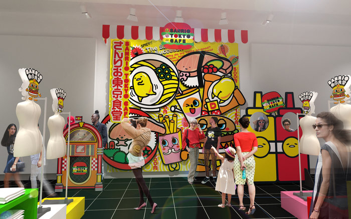 FOREVER 21 X SANRIO TOKYO CAFE by Yoshi Saito at Coroflot.com