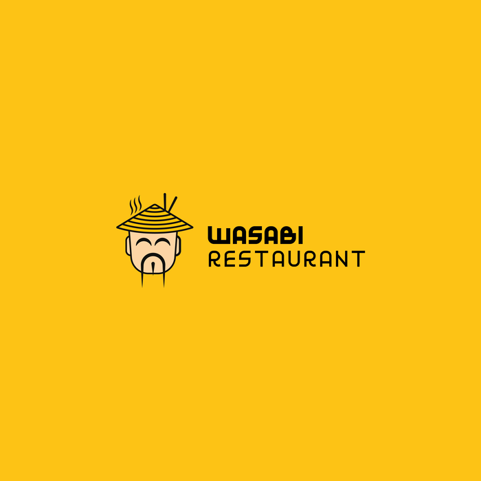 Wasabi Restaurant Logo by Mahdyr Ebrahimi at Coroflot.com