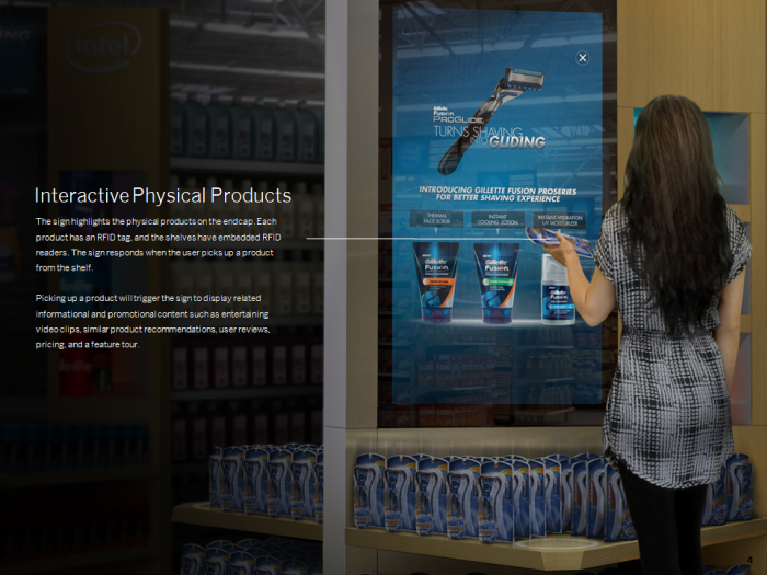 Intel Digital End Cap - Proof of Concept by Howard Nuk at Coroflot.com