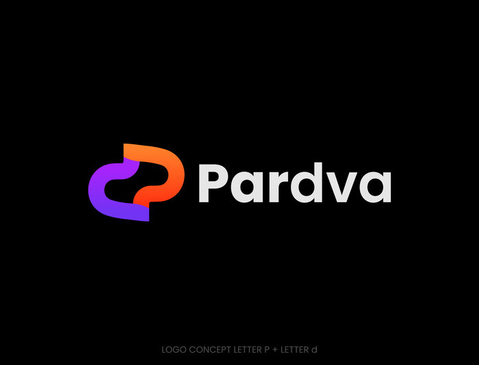 Pardva Logo Design, P+D Letter Modern Logo Design by sahinurrahman24 by ...