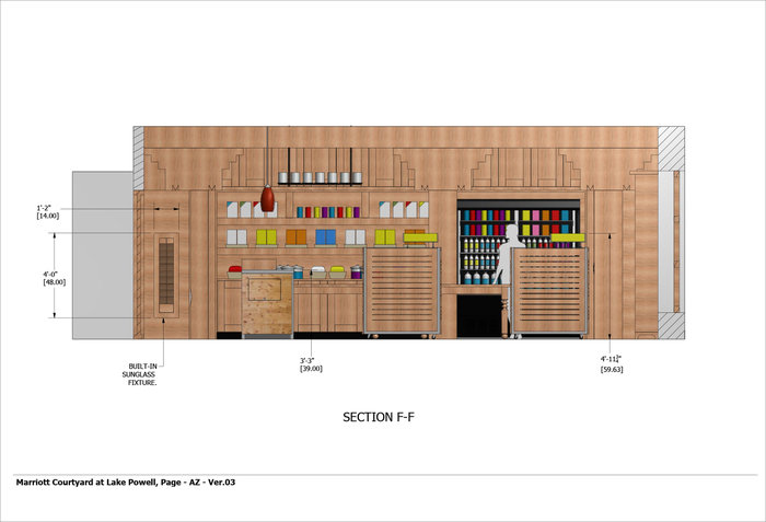 retail design - hotel gift shop / hotel lobby retail by Jongmin "Jo ...