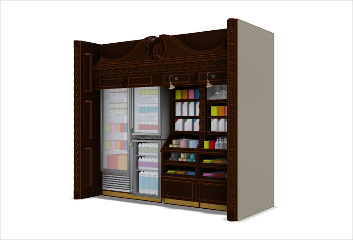 retail design - hotel gift shop / hotel lobby retail by Jongmin "Jo ...