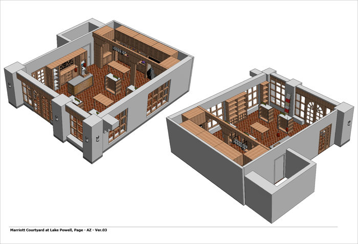 retail design - hotel gift shop / hotel lobby retail by Jongmin "Jo ...