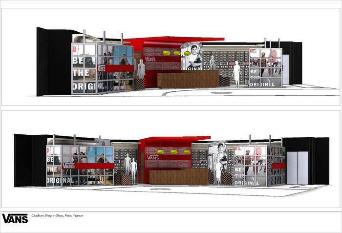 store design - vans by Jongmin "Jo" Lee at Coroflot.com