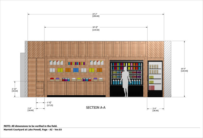 retail design - hotel gift shop / hotel lobby retail by Jongmin "Jo ...