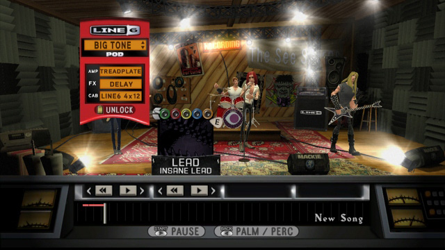 Guitar Hero World Tour Screens and Conepts by Pam Detrich at Coroflot.com