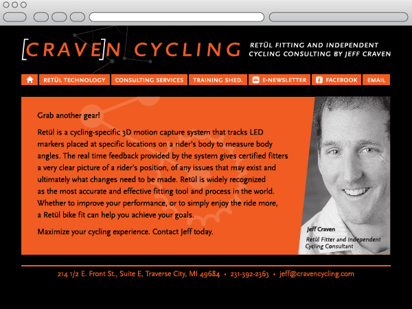 Jeff Craven, Craven Cycling, Professional Identity by Gene Ullery-Smith ...