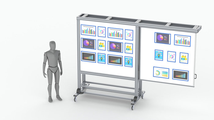 Multi-Panel Visual Board by Andrew Lawrence at Coroflot.com