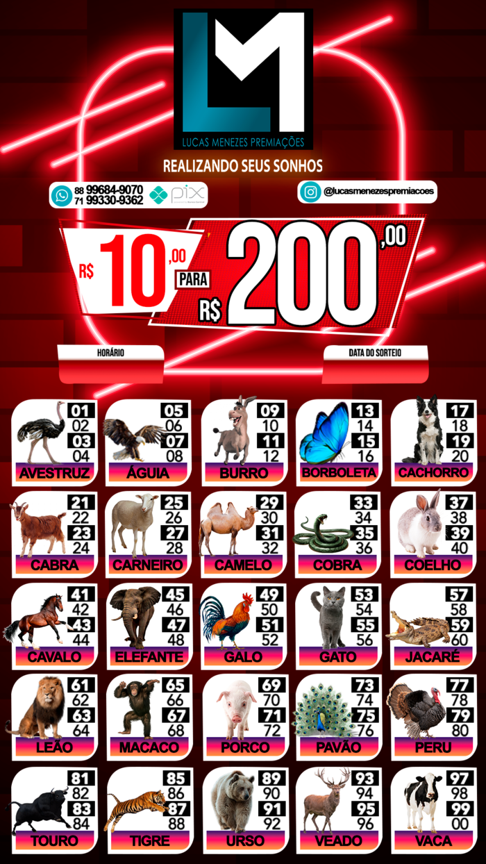 An upload by Chat Menu on Coroflot: to the project Arte Jogo do Bicho ...