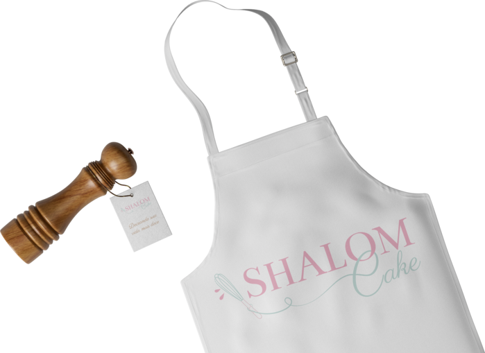 Logo Shalom Cake by Chat Menu at Coroflot.com