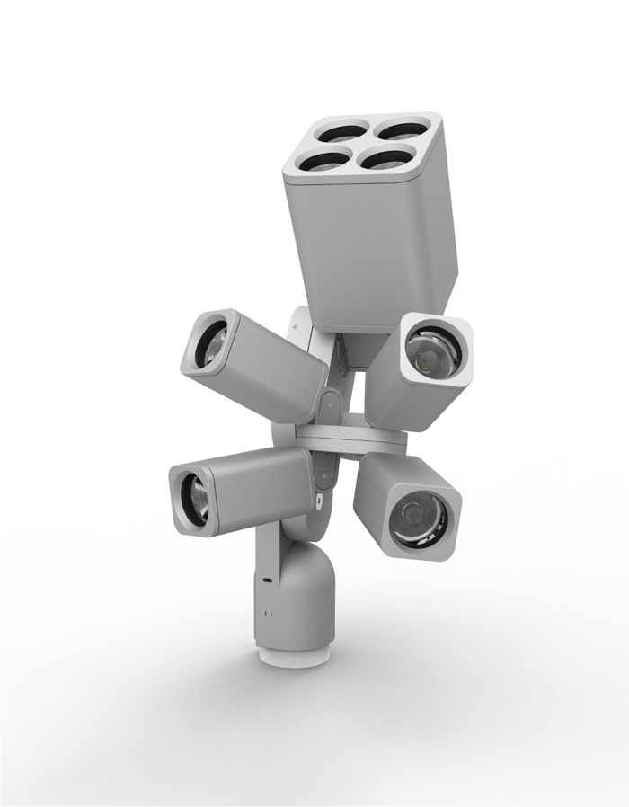 Rise projector lighting fixture by Robert Fletcher at Coroflot.com