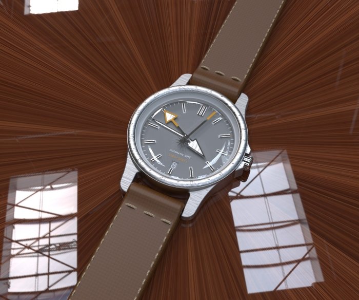 Keyshot watch renders by Andrew Mole at Coroflot.com