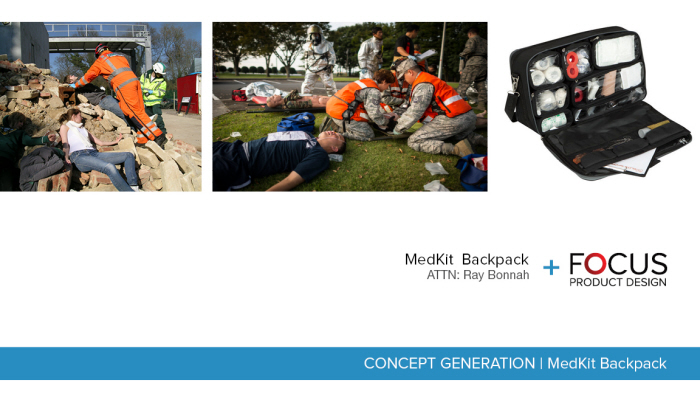 MedKit Smart Backpack by Allen Wilson at Coroflot.com