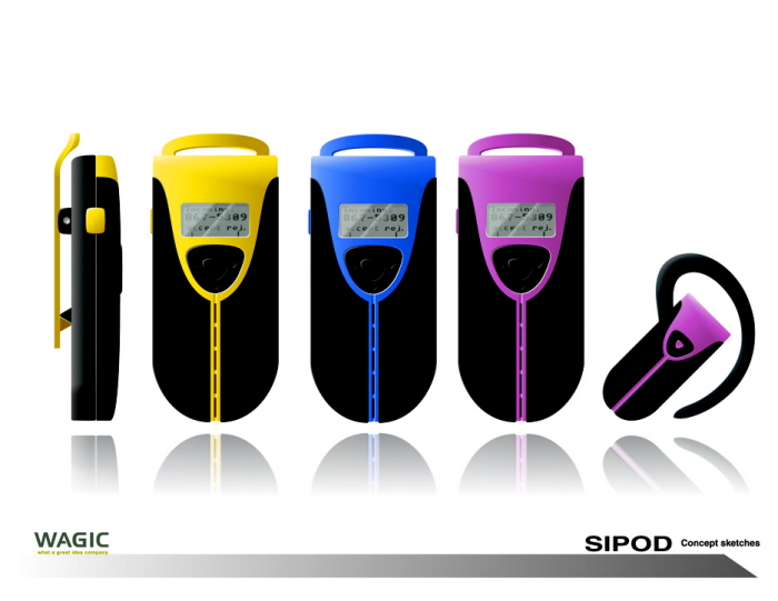 siPod VIOP device by Allen Wilson at Coroflot.com