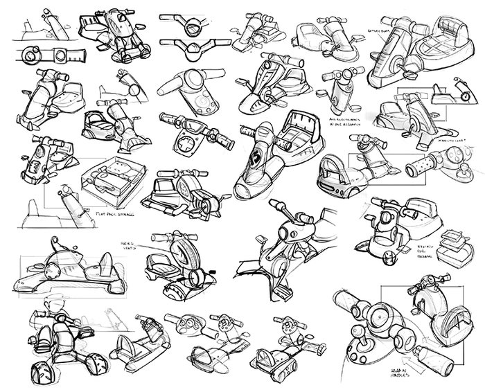 Smart Cycle Racer by Ryan Paxson at Coroflot.com