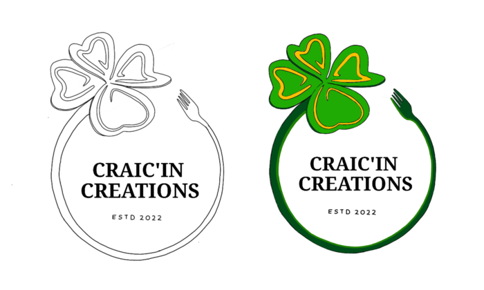 Logo Design - Craic'in Creations by Laura Du Bois at Coroflot.com