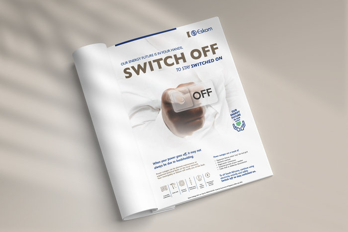 Eskom's SWITCH OFF, TO STAY SWITCHED ON campaign by Debbie Marx at ...