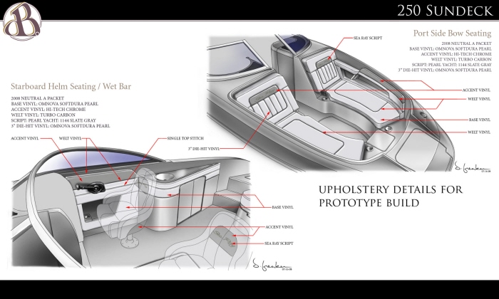 Sea Ray Boats- Boat Interior Accommodations by Dwayne Breaker at ...
