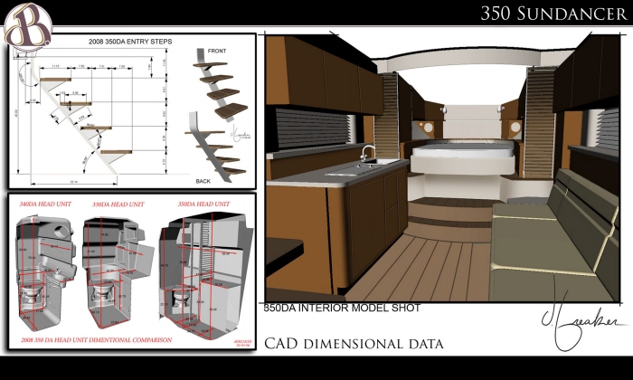 Sea Ray Boats- Boat Interior Accommodations by Dwayne Breaker at ...