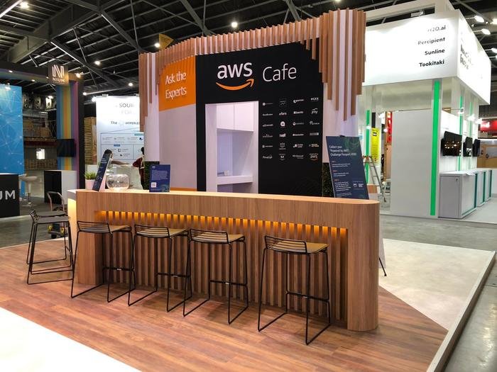 AWS Booth @ Fintech 2019 by Caesar Raymund Chiu at Coroflot.com