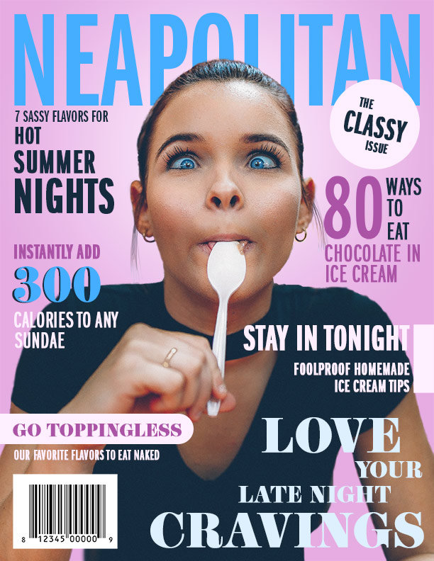 Magazine Spoof | Neapolitan by Kayla Traxler at Coroflot.com