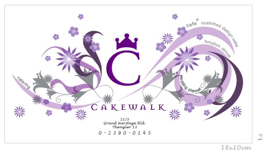 CAKEWALK-GRAPHIC by nudee v at Coroflot.com