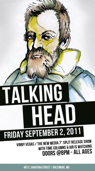 Talking Head Poster by Scott Siskind at Coroflot.com