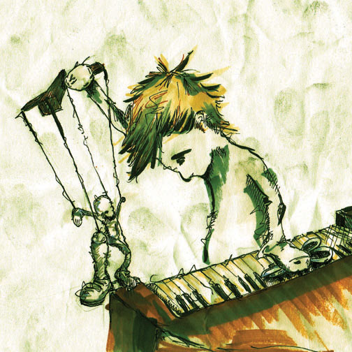 Vinny Vegas Album Cover Illustrations by Scott Siskind at Coroflot.com