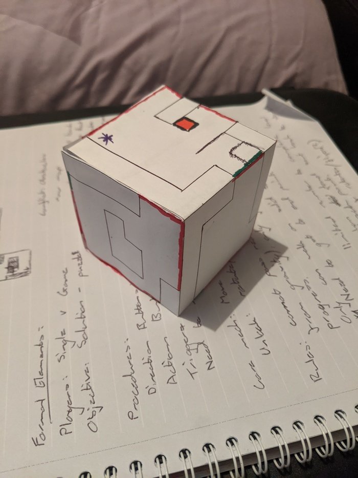 An upload by Kirk McAllister on Coroflot: to the project Maze Cube (Prototype)