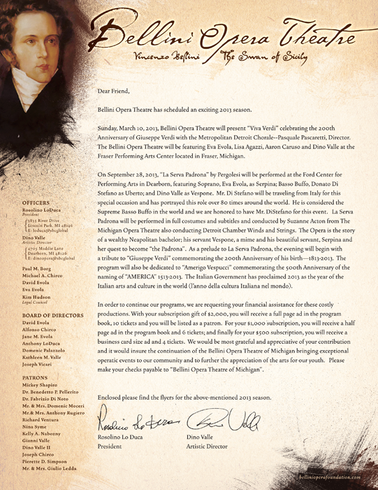 Bellini Opera Theatre by Craig C. Wheeler at Coroflot.com