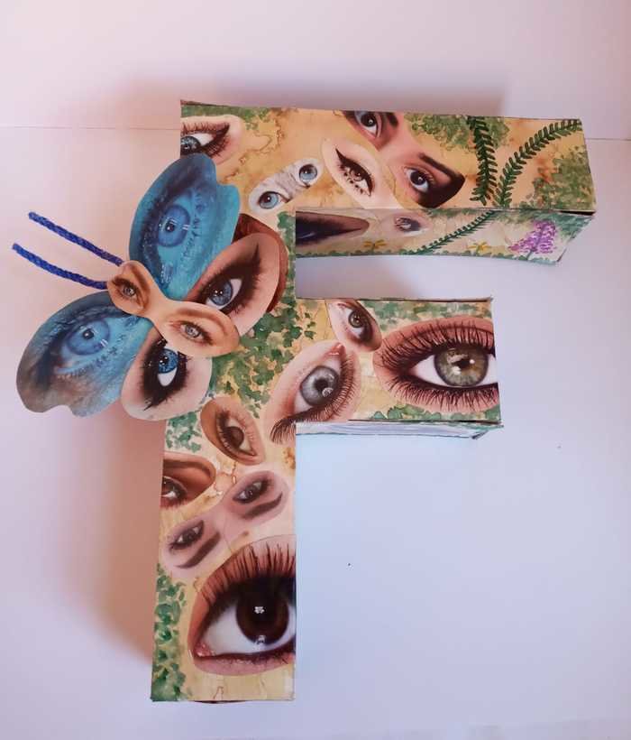 An upload by Francia Maya on Coroflot: to the project Letra 3D