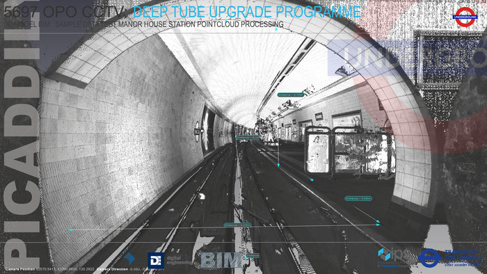 Sample Point Cloud Data Review Images + Video: Deep Tube Upgrade ...
