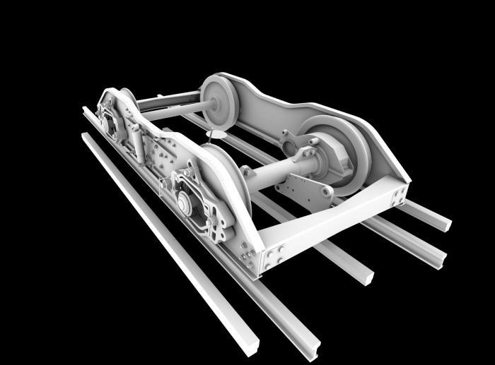 London Underground 1973 Tube Stock Bogie (1989) by Paul Alexander Brown ...