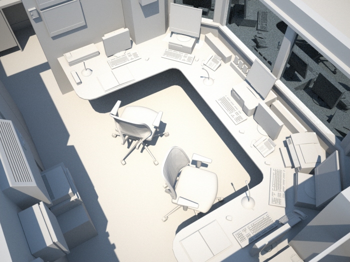 Finsbury Park Control Room Layout by Paul Alexander Brown at Coroflot.com