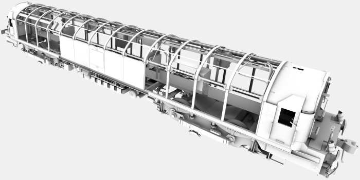 3D Model: BSBS Battery Loco by Paul Alexander Brown at Coroflot.com