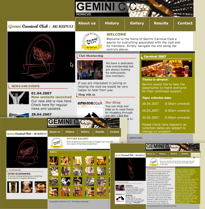 selected works by Clive Parsons at Coroflot.com