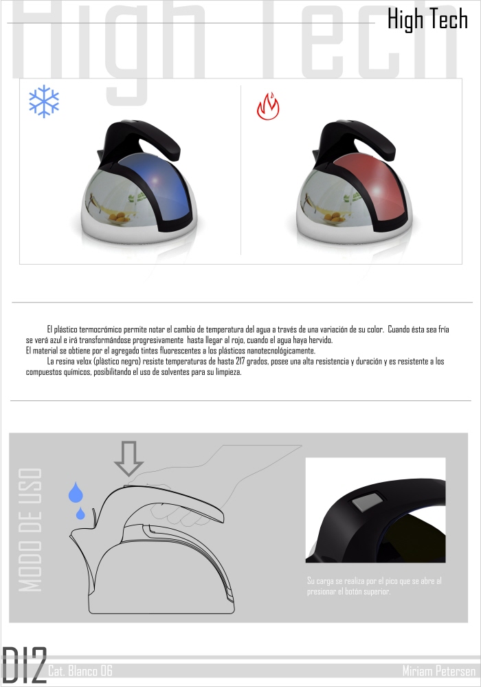 Pava high tech- High Tech Kettle by Miriam Petersen at Coroflot.com