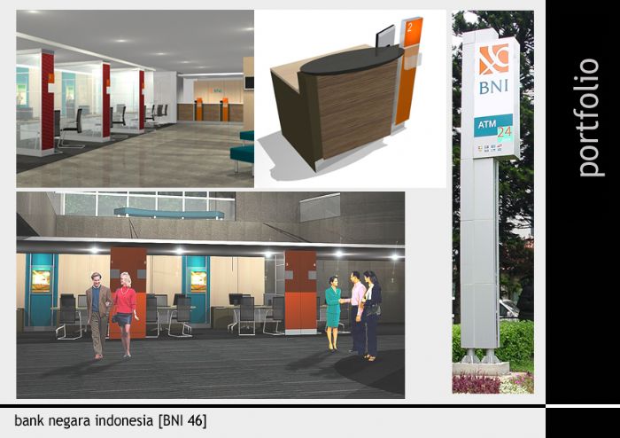 BNI 46 rebranding project by Andre Agung Chandra at Coroflot.com