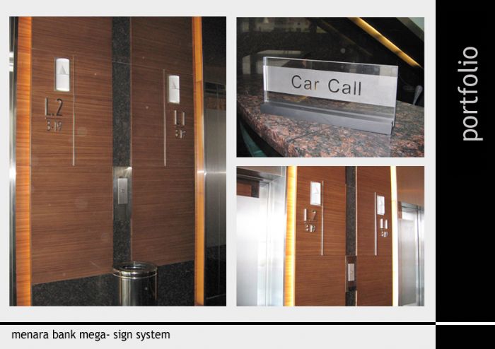 Bank Mega Sign System by Andre Agung Chandra at Coroflot.com