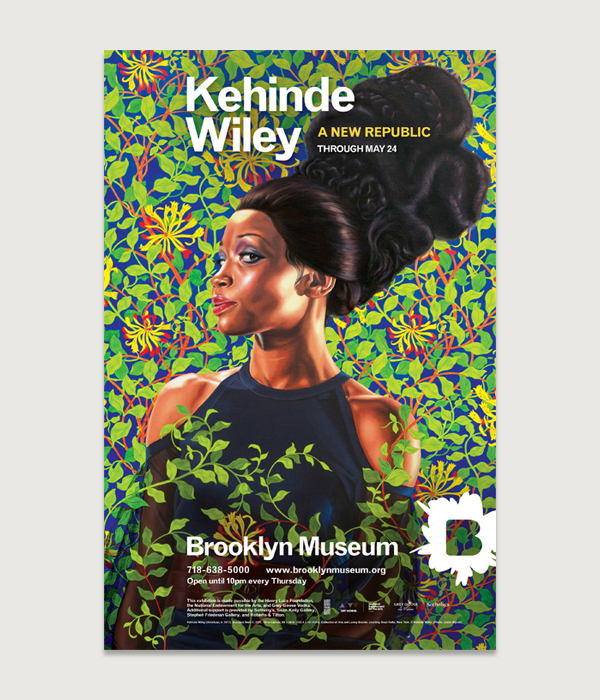 Kehinde Wiley - Brooklyn Museum by TAULANT BUSHI at Coroflot.com