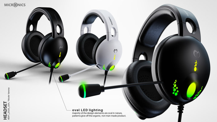 Morph Headset - Alien Ship Inspired by Nicole Varona at Coroflot.com