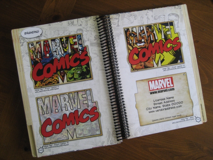 Marvel Comics Style Guide - Marvel by Julie Santomero at Coroflot.com