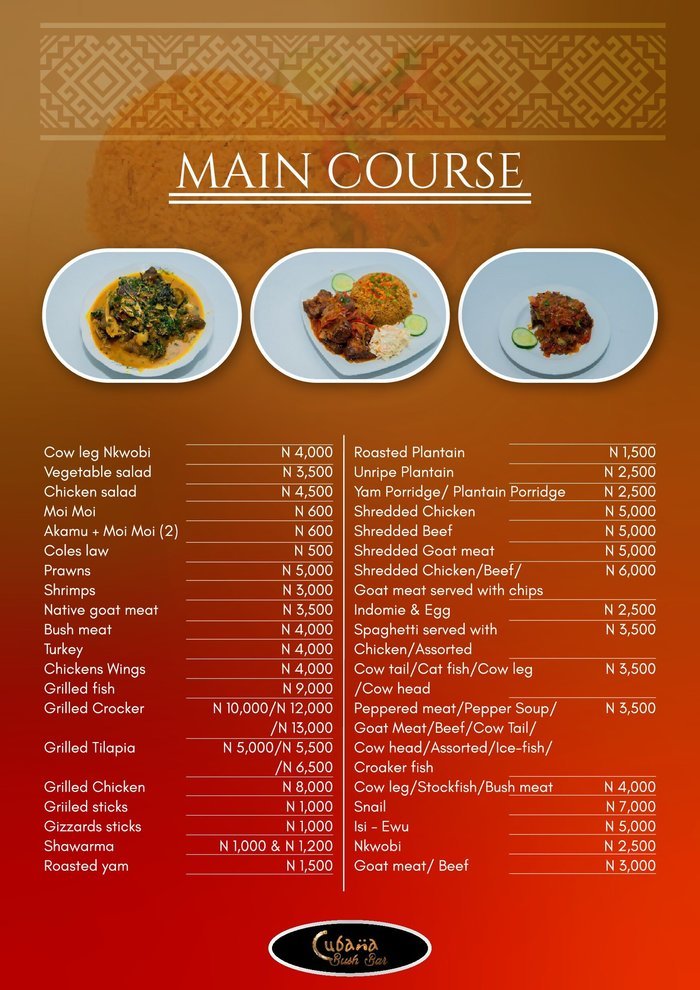 Menu Book Design for a High End Restaurant by Daniel Adeyemi at ...