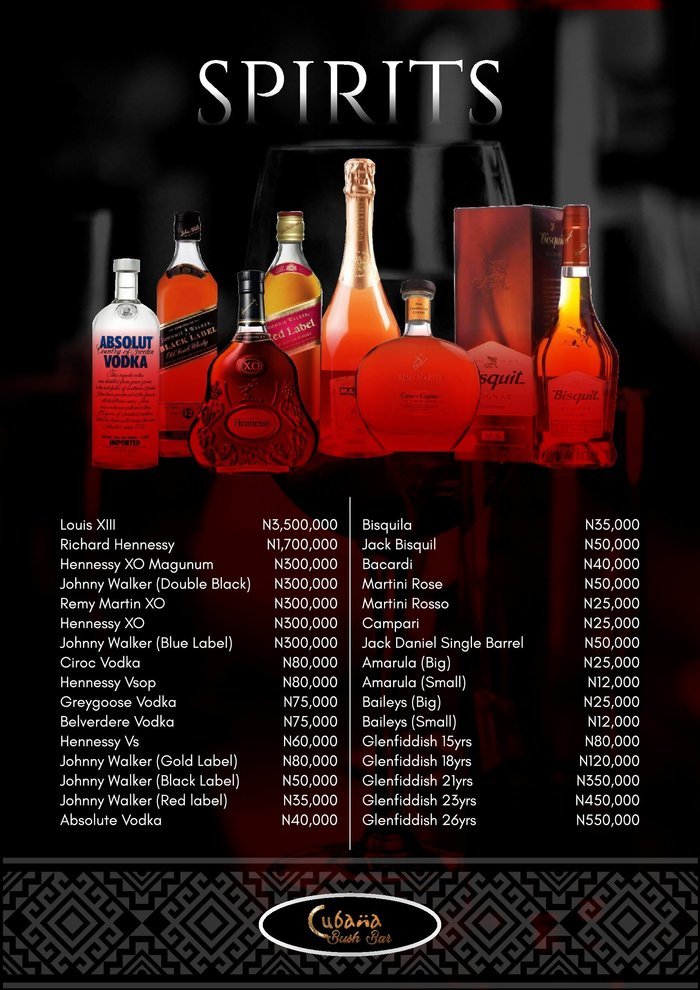 Menu Book Design for a High End Restaurant by Daniel Adeyemi at ...