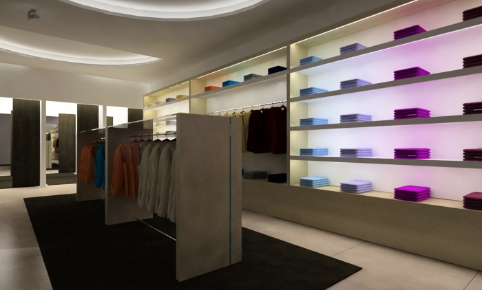 CASHMERE SHOP interior design project by Alberto Fila at Coroflot.com