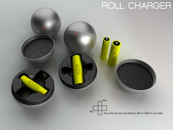 Roll Charger by Qian Jiang at Coroflot.com